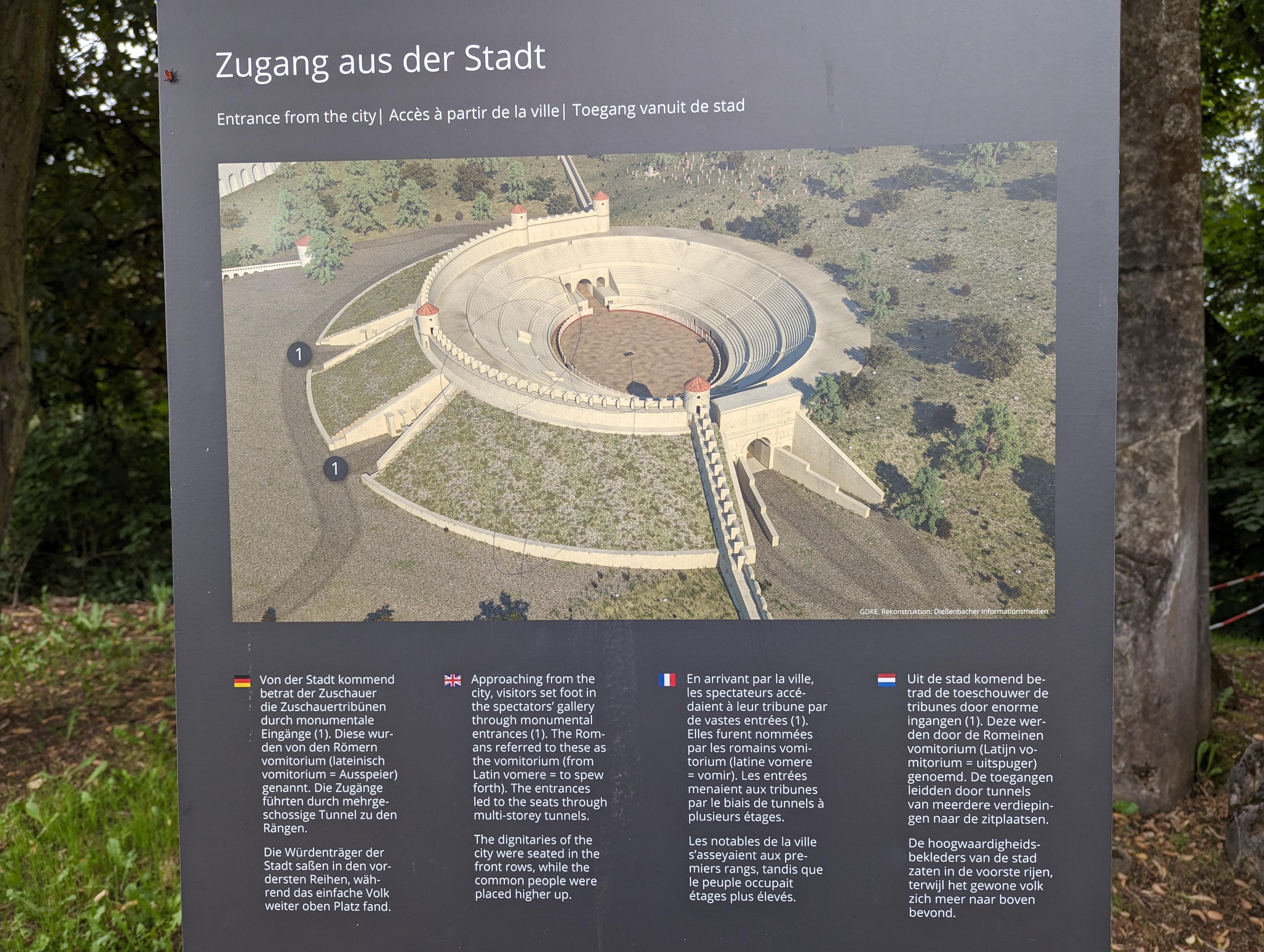 Amphitheater Trier — Römisches Amphitheater, UNESCO-Welterbe