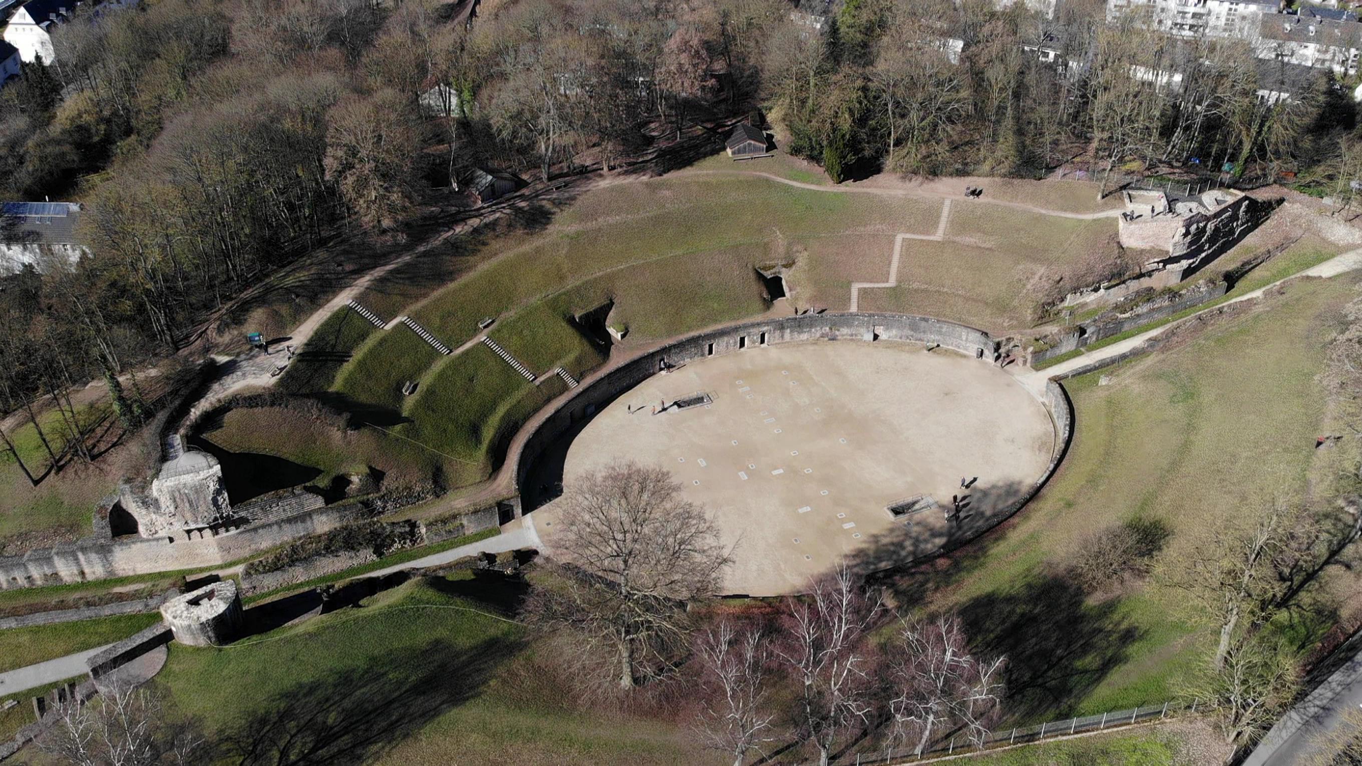 Amphitheater Trier — Römisches Amphitheater, UNESCO-Welterbe